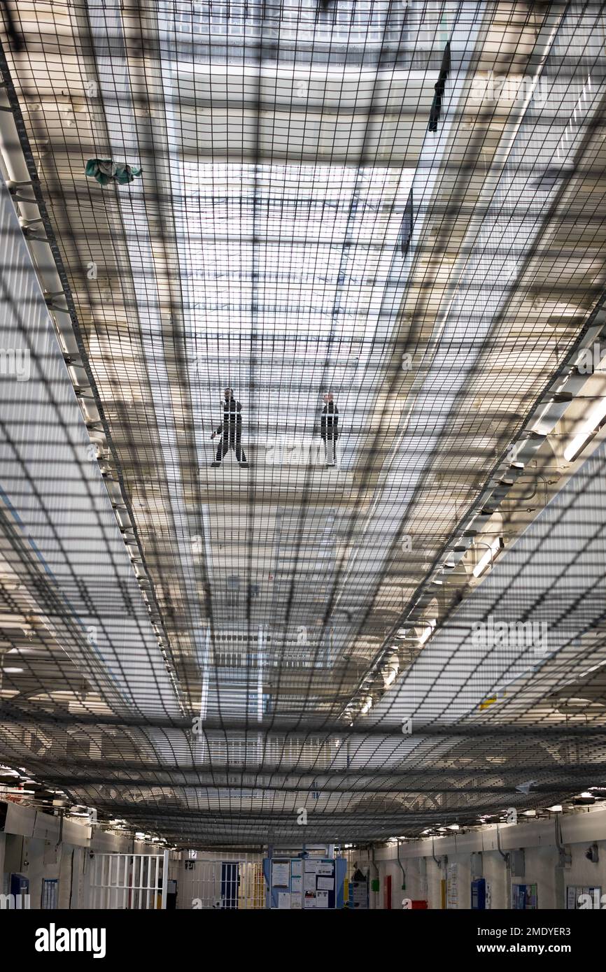 The B Wing facility for newly-arrived prisoners at HMP Liverpool, also ...