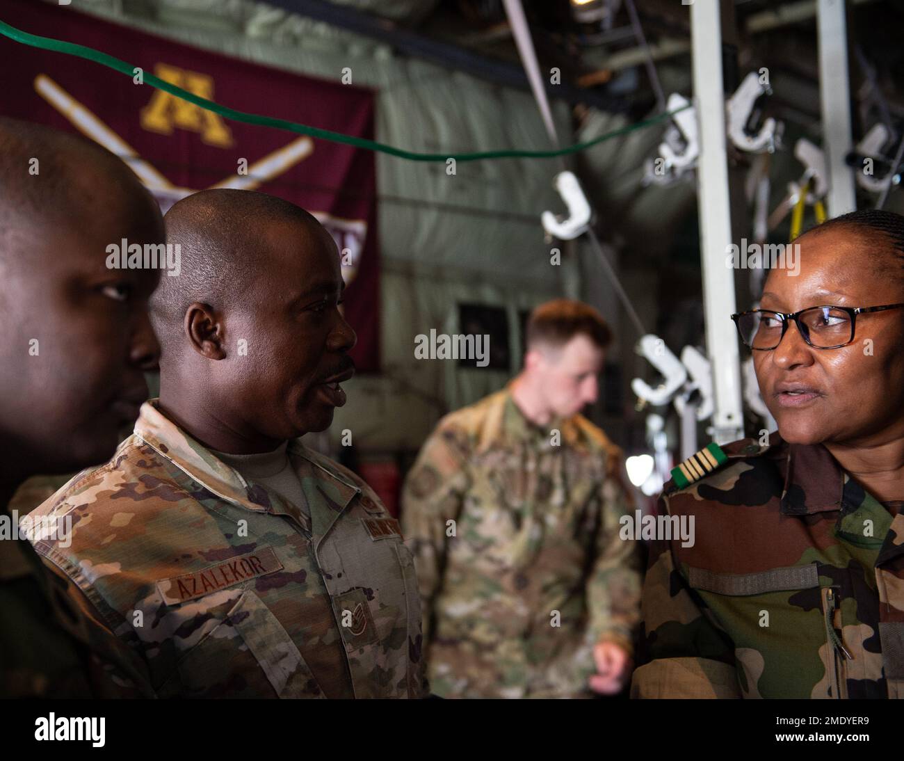 U.S. Air Force Tech. Sgt. Kokou Azalekor, 133rd Civil Engineer Squadron ...