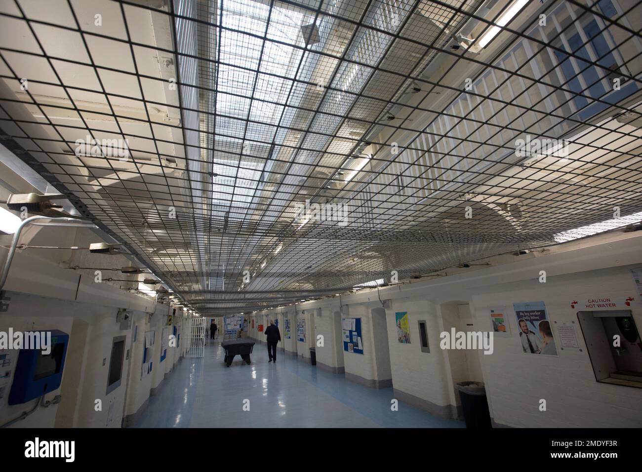 The B Wing facility for newly-arrived prisoners at HMP Liverpool, also ...