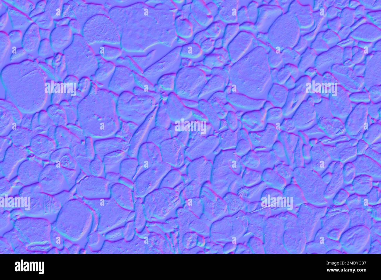 Normal map stones, normal mapping Texture Stock Photo - Alamy