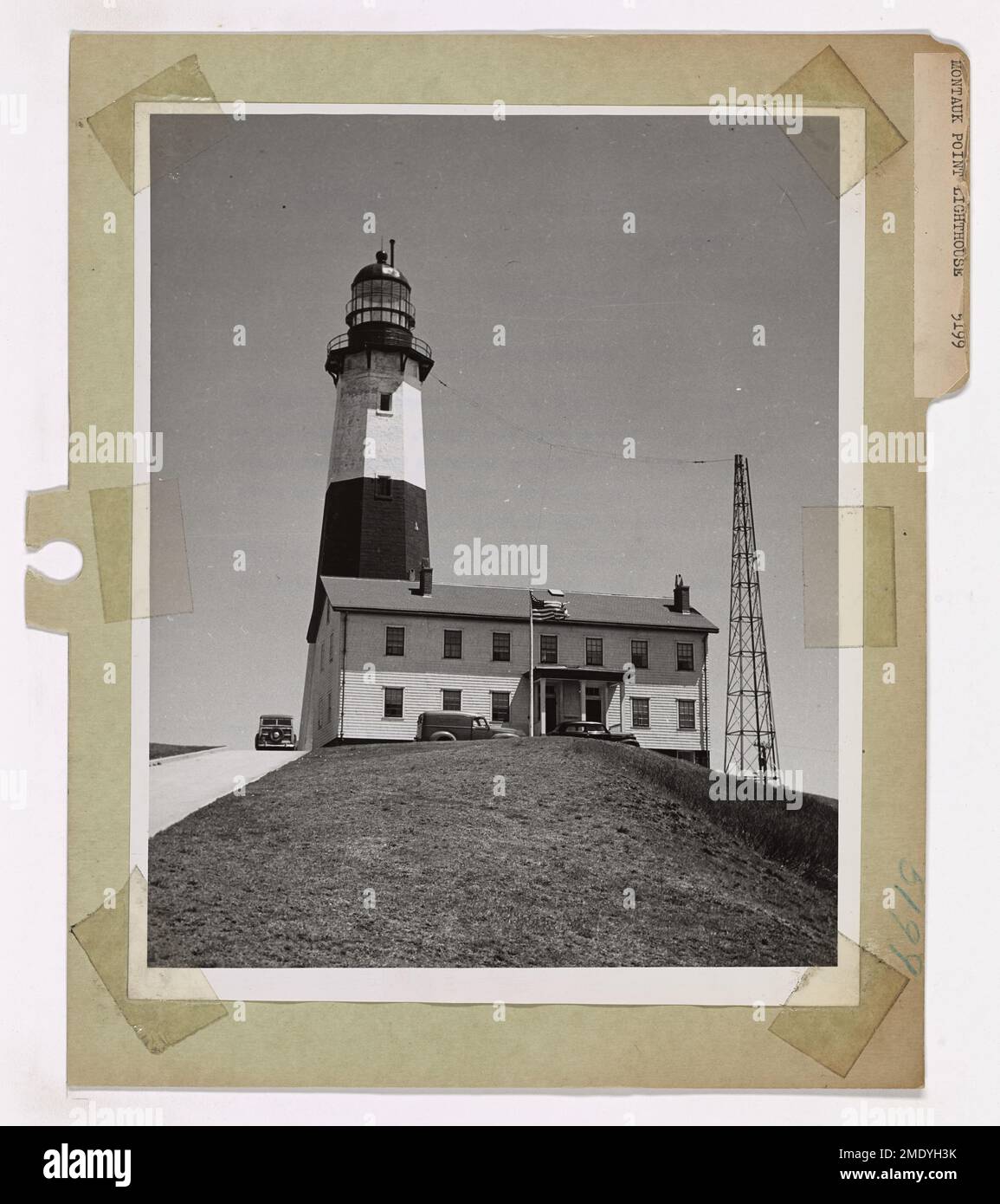 Montauk Point Lighthouse, located at the eastern tip of Long Island, is ...