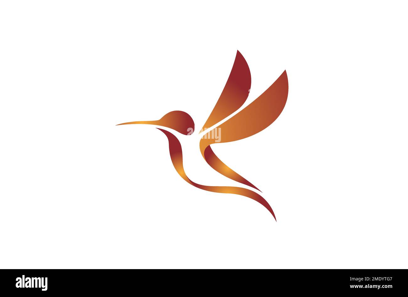Creative Hummingbird Logo Vector Symbol Icon Sign Illustration Stock ...
