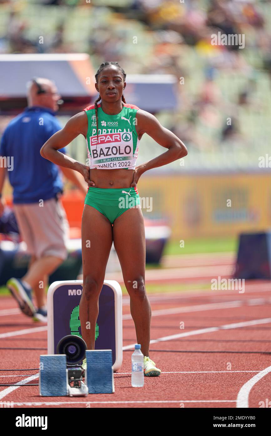 Lorène Dorcas BAZOLO participating in the 200 meters at the 2022 ...