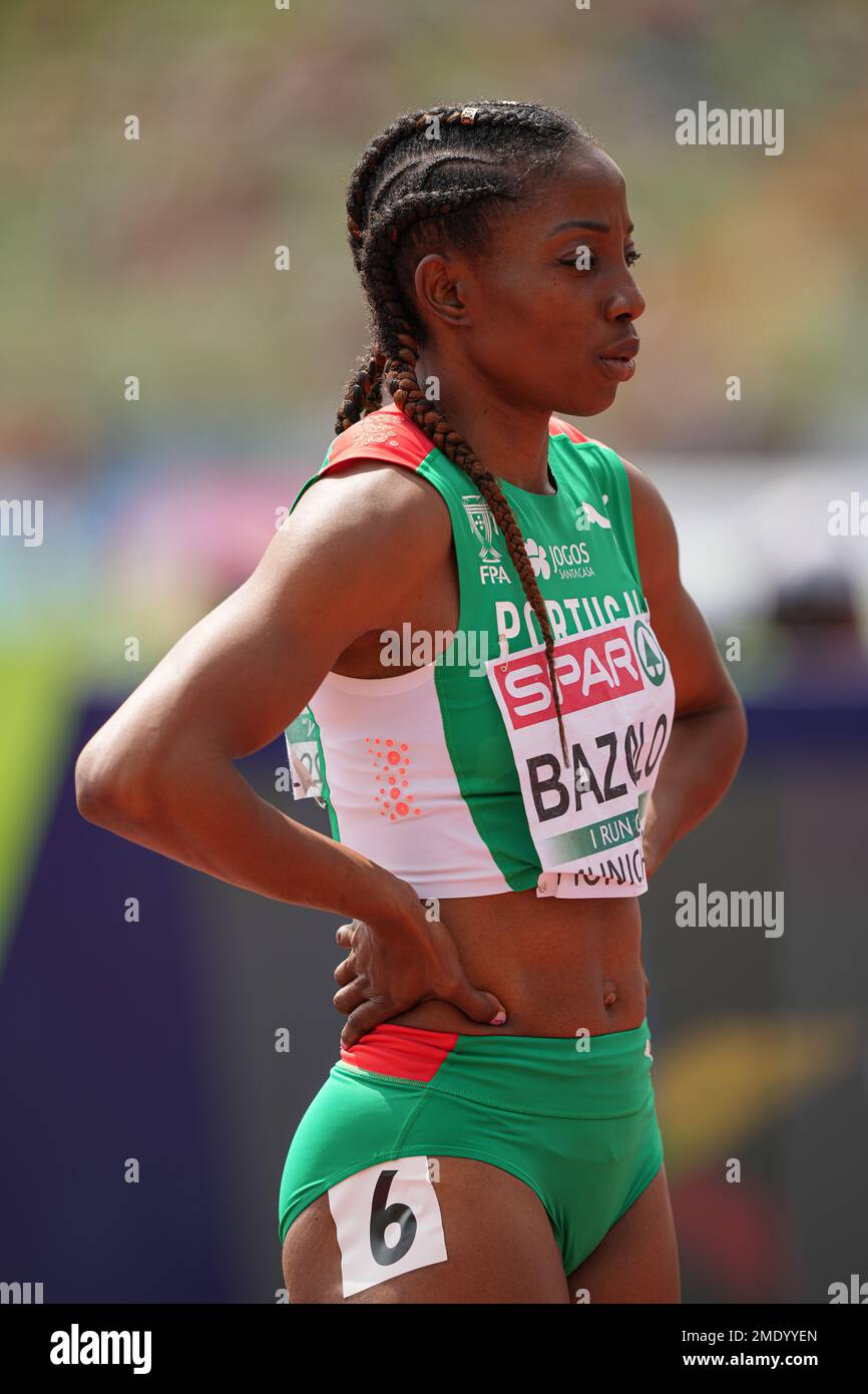Lorène Dorcas BAZOLO participating in the 200 meters at the 2022 ...