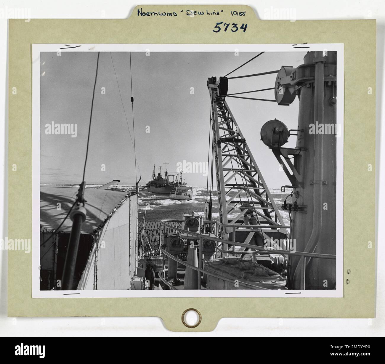 The Coast Guard icebreaker Northwind leads Navy Task Force ships ...