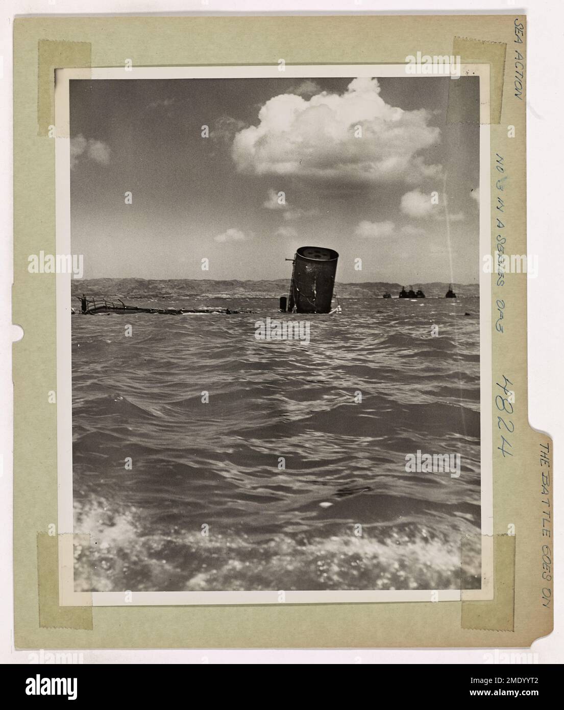 A Coast Guard patrol vessel is shown destroyed during the worst typhoon ...