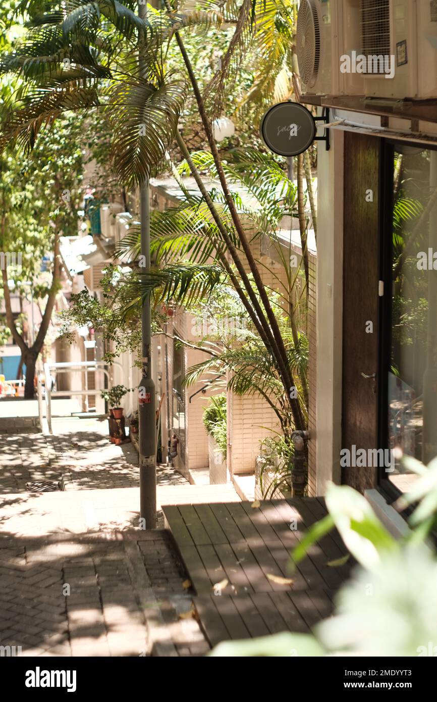 Hong kong alley view hi-res stock photography and images - Alamy
