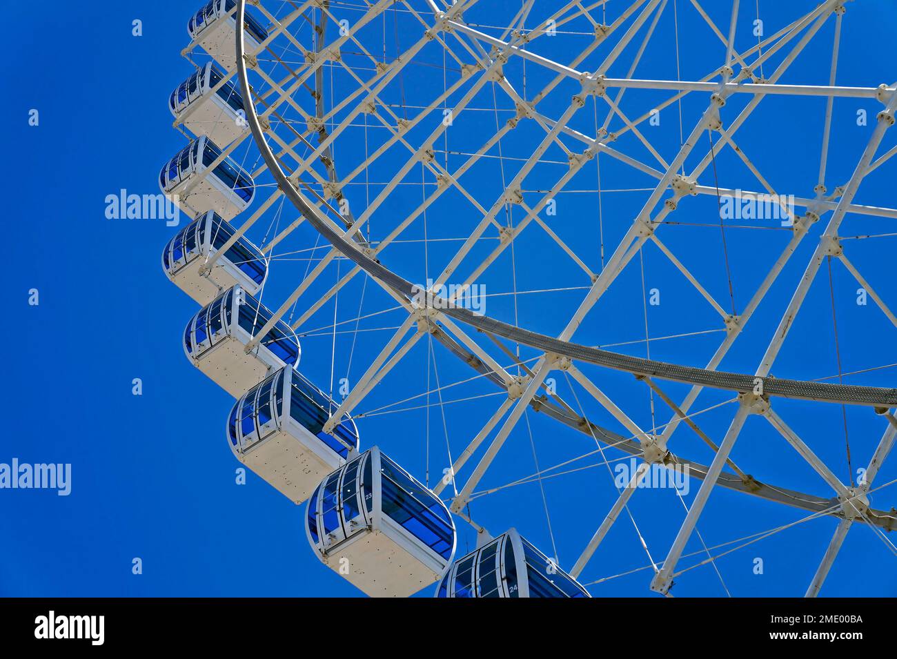 RIO DE JANEIRO, BRAZIL - DECEMBER 30, 2019: Rio Star, ferris wheel at ...