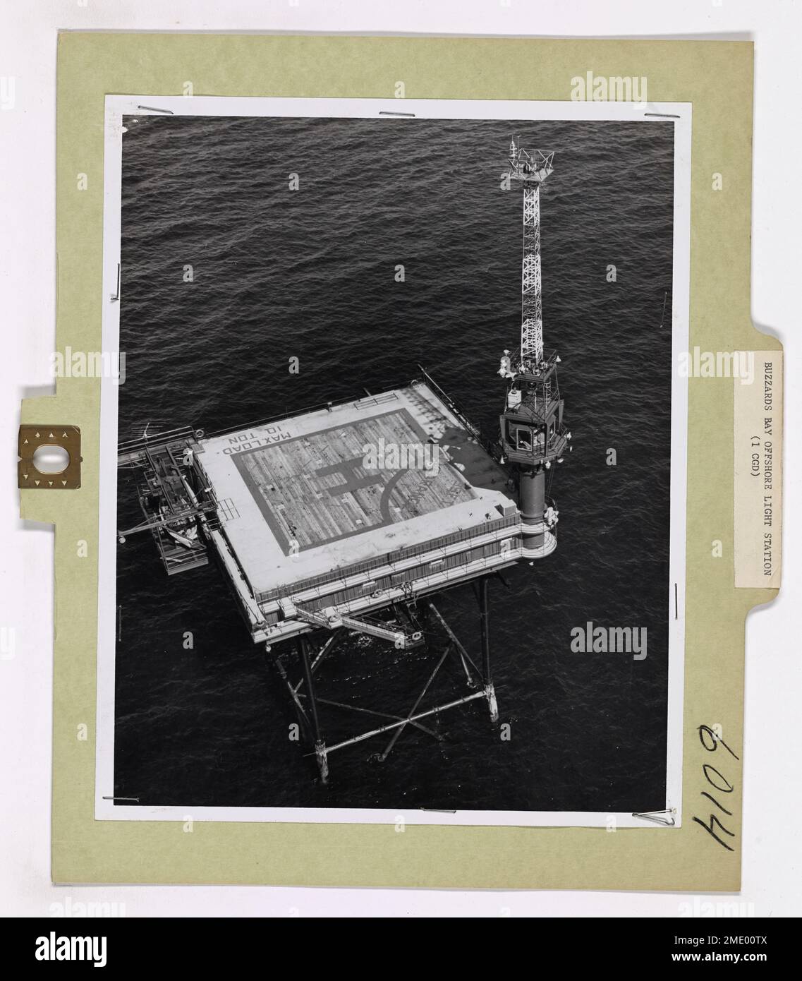 The Buzzards Bay Entrance Light Station, located five miles south of ...