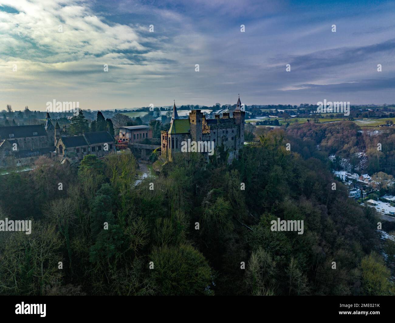 Random Drone Shots aerial Images From Stoke-On-Trent Stock Photo - Alamy