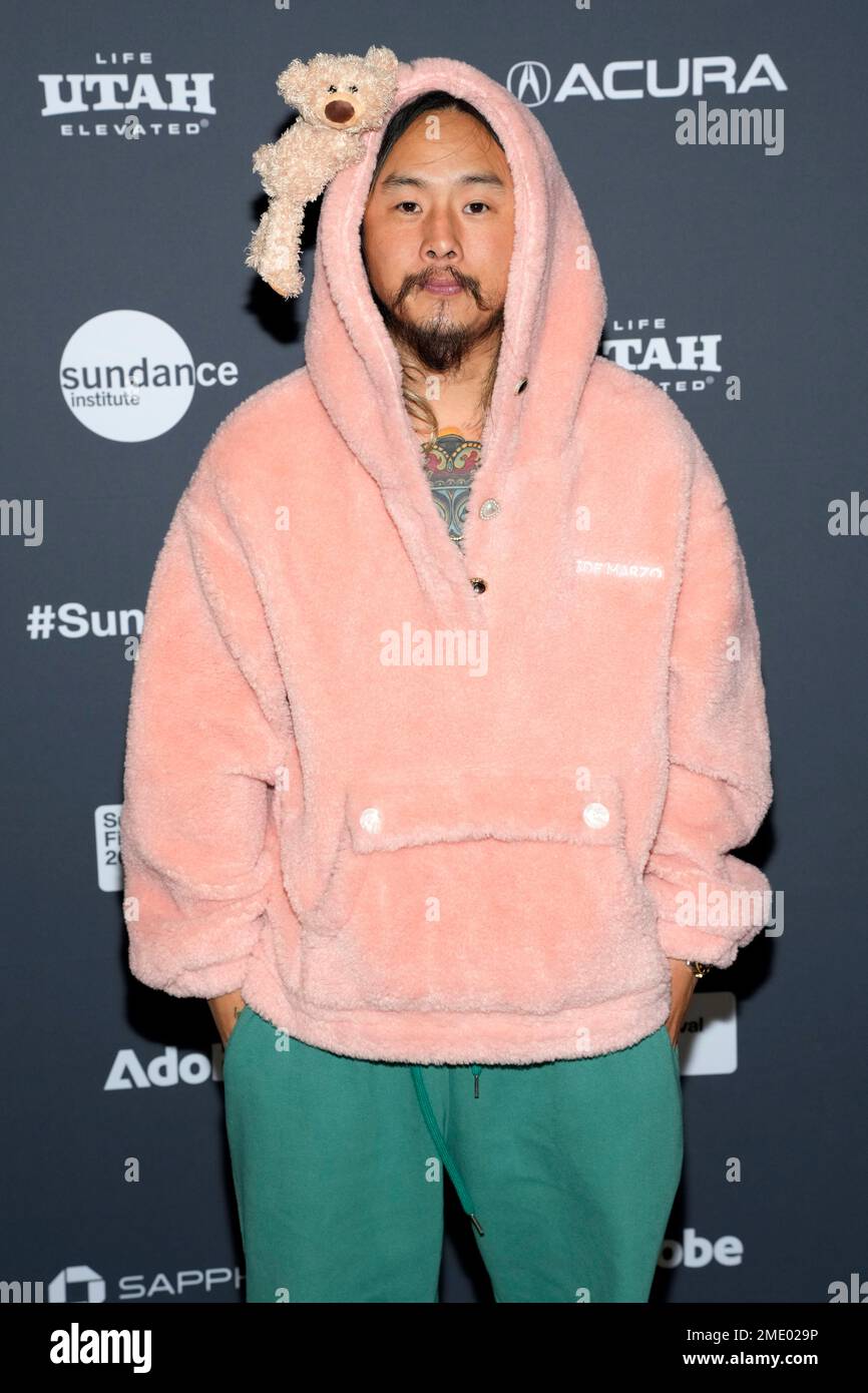 Justin Chon attends the premiere of "Jamojaya" at the Eccles Theatre ...