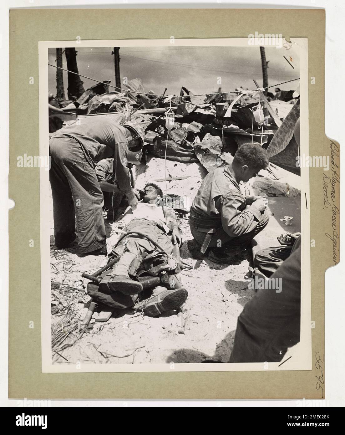 A Coast Guard combat photographer captures the critical moment of blood ...