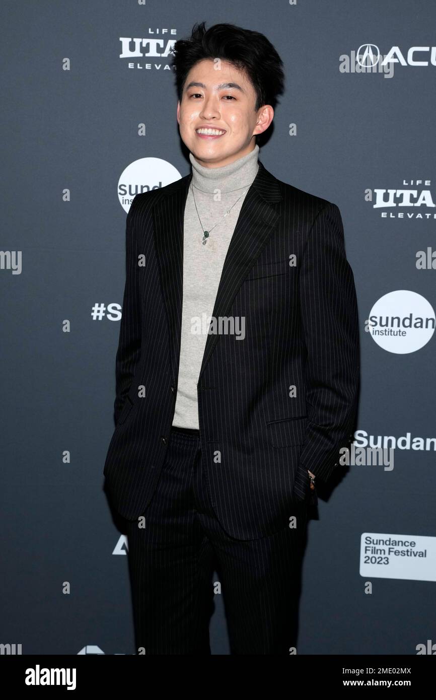 Rich Brian attends the premiere of "Jamojaya" at the Eccles Theatre ...
