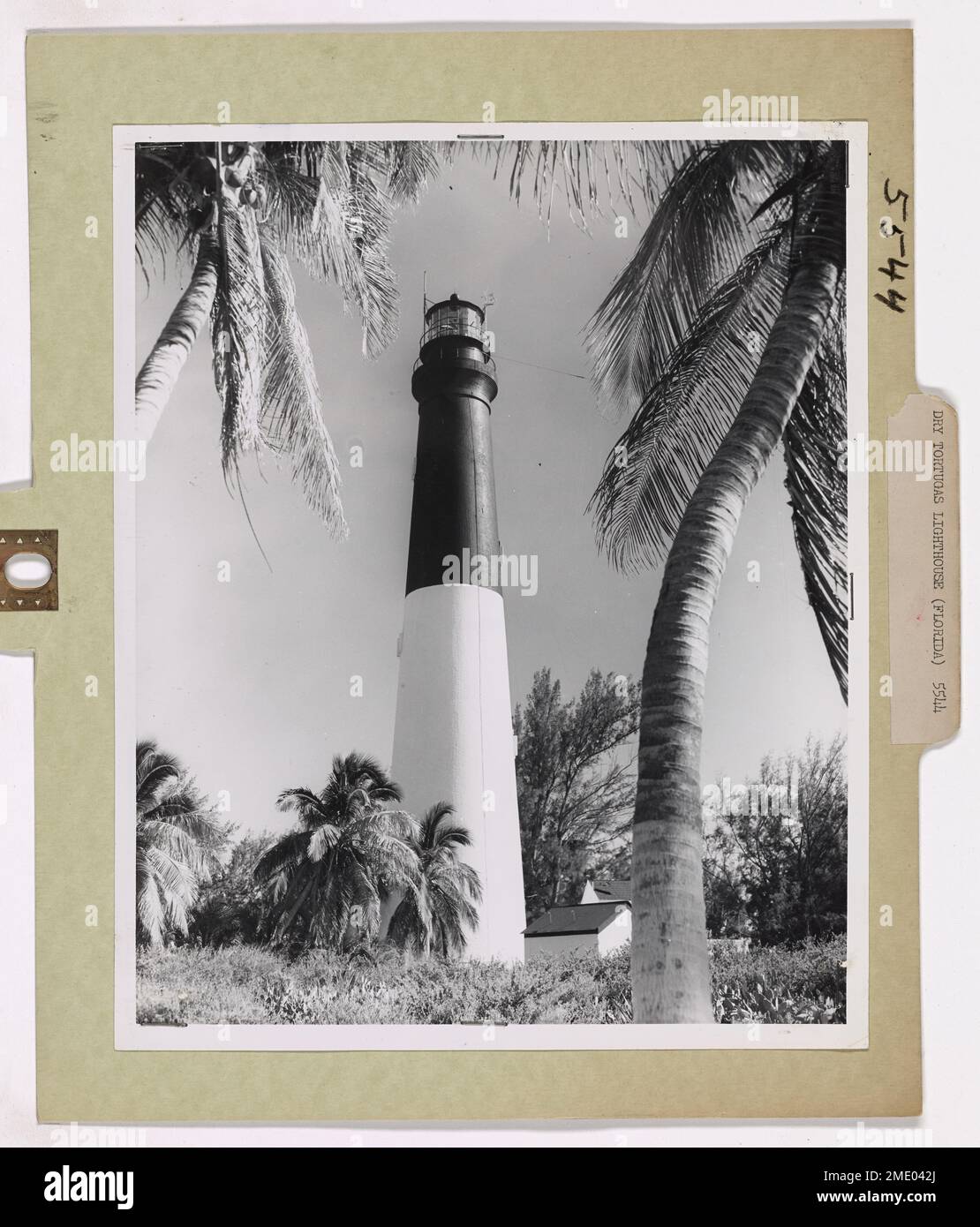 The Dry Tortugas Lighthouse, located on Loggerhead Key in the Florida ...