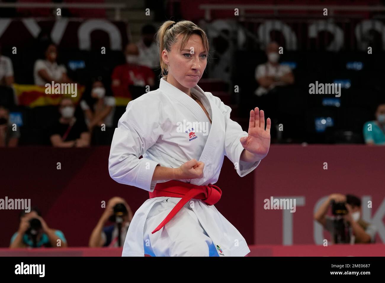 Alexandra Feracci of France competes in the elimination round of the ...