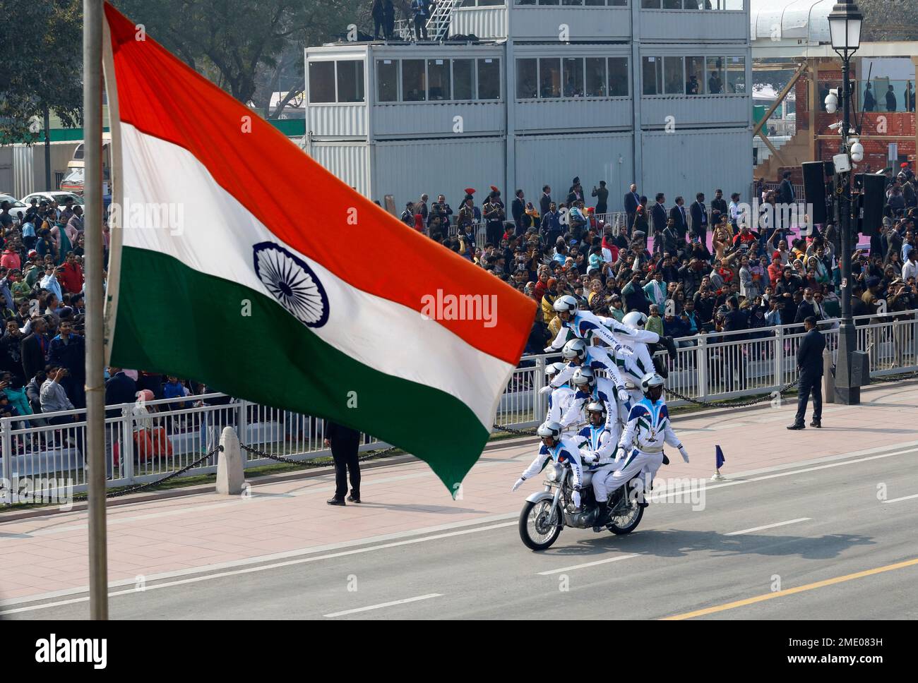 India republic day parade motorcycle hi-res stock photography and ...