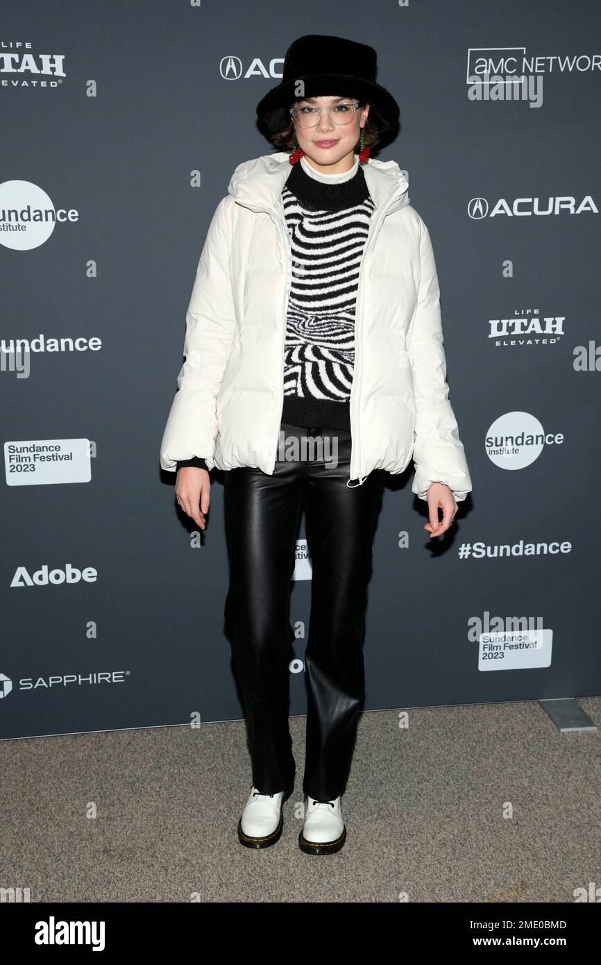 Michelle Ellyse attends the premiere of "Jamojaya" at the Eccles ...