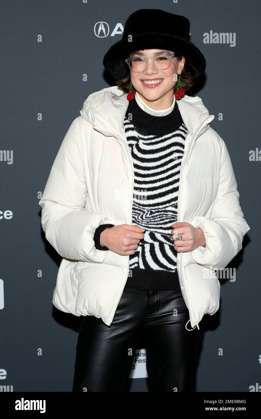 Michelle Ellyse attends the premiere of "Jamojaya" at the Eccles ...