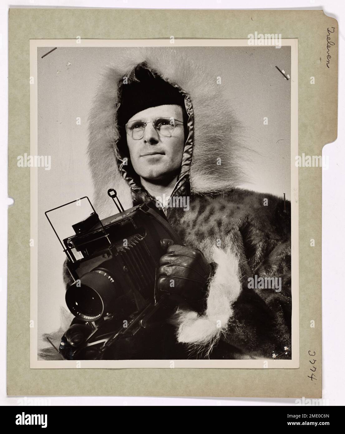 Coast Guardsman Alfred H. Treleven, a Photographer's Mate First Class ...