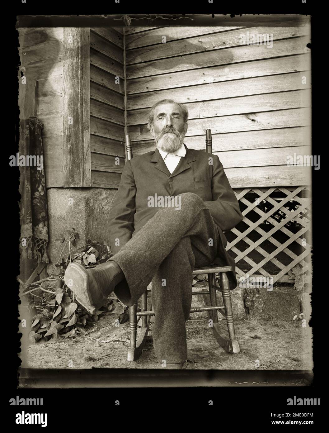 American Farmer, Circa 1890 Stock Photo - Alamy