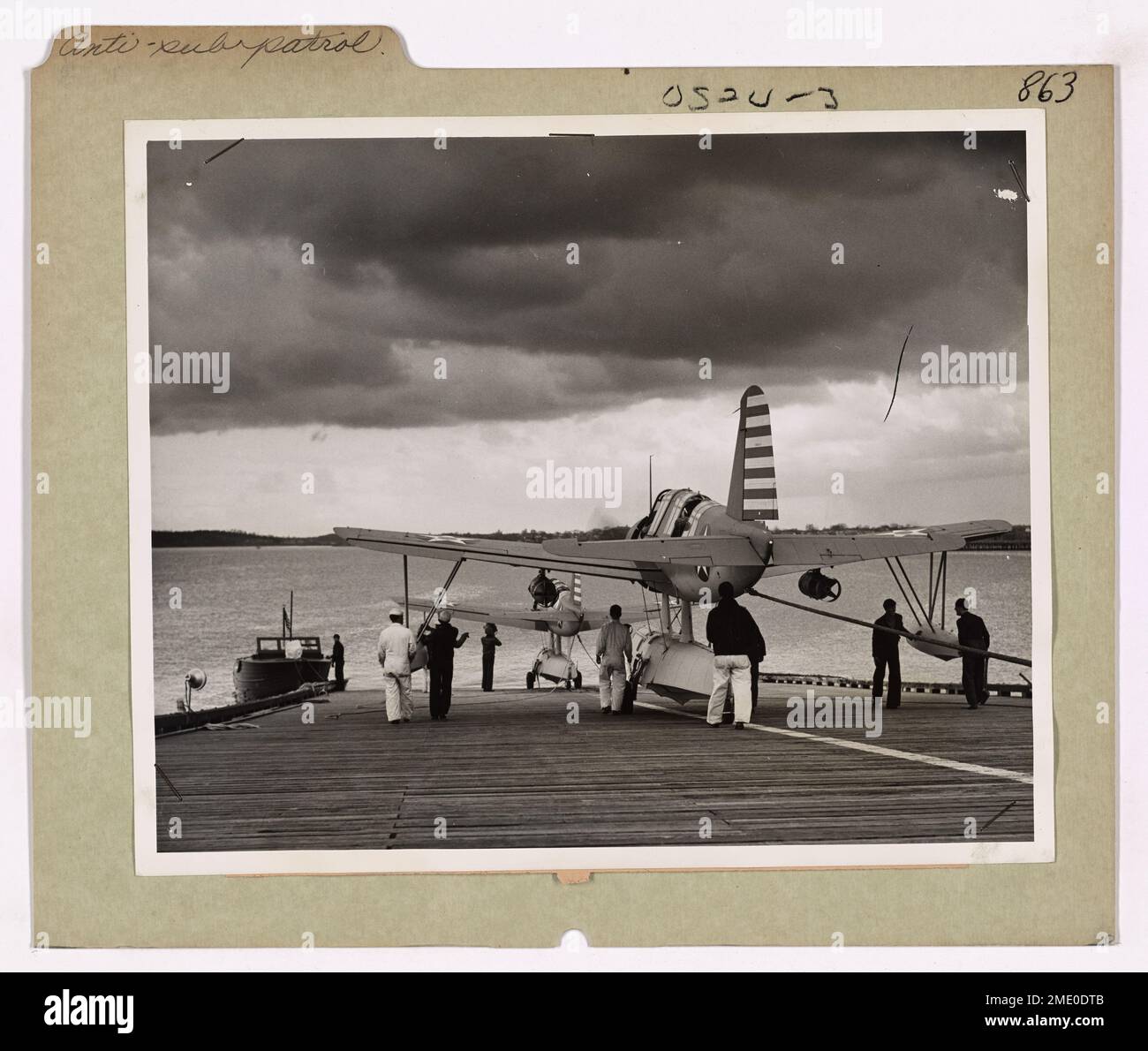 Two U.S. Coast Guard planes are shown heading towards the North ...