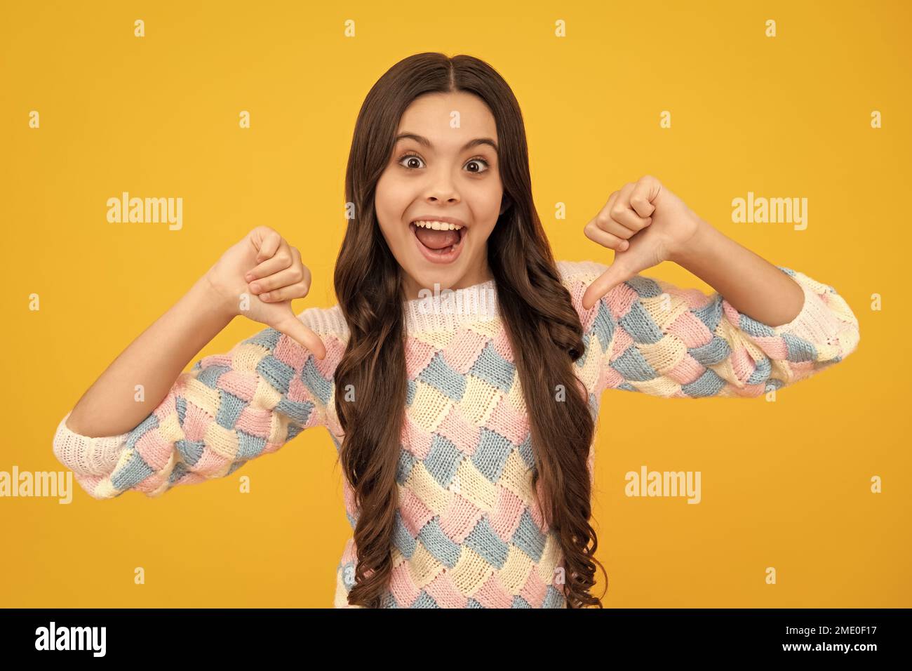 Excited kids face. Amazed expression, cheerful and glad. Childrens day ...