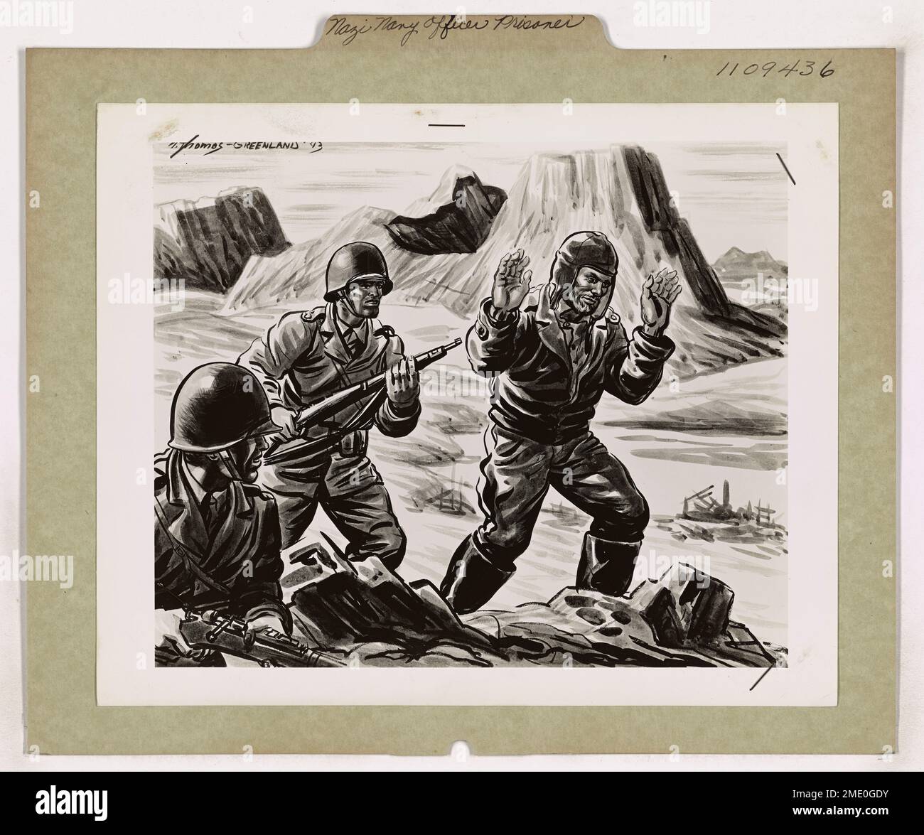 Army and Coast Guard Commandos capture Dr. Rolf Sensse of the German ...