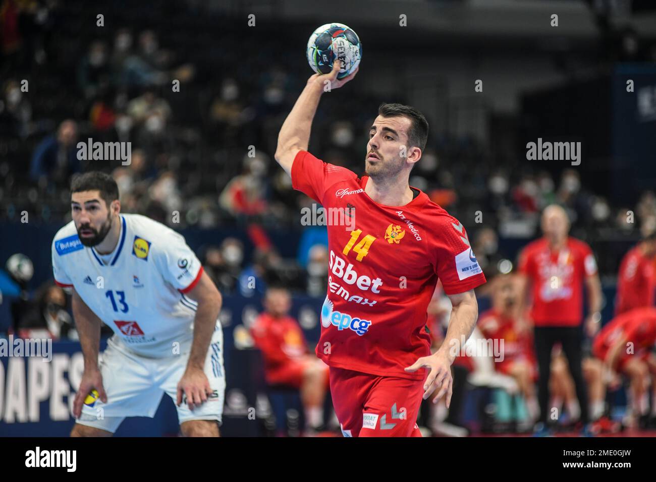Milos vujovic handball hi-res stock photography and images - Alamy