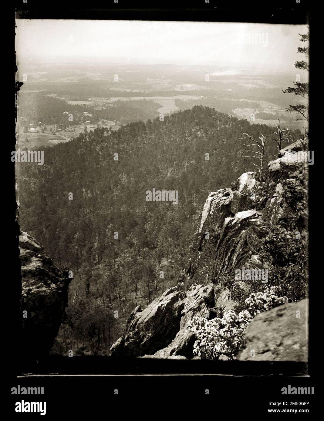 Mountain Landscape, Circa 1890 Stock Photo - Alamy