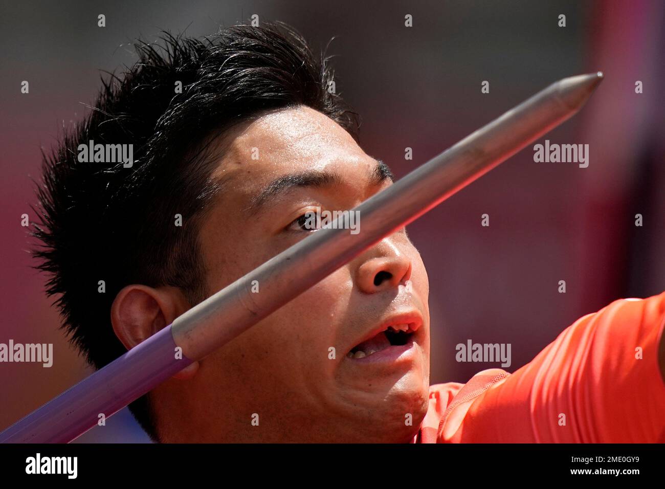 Takuto Kominami, of Japan, competes in the qualification round of the ...