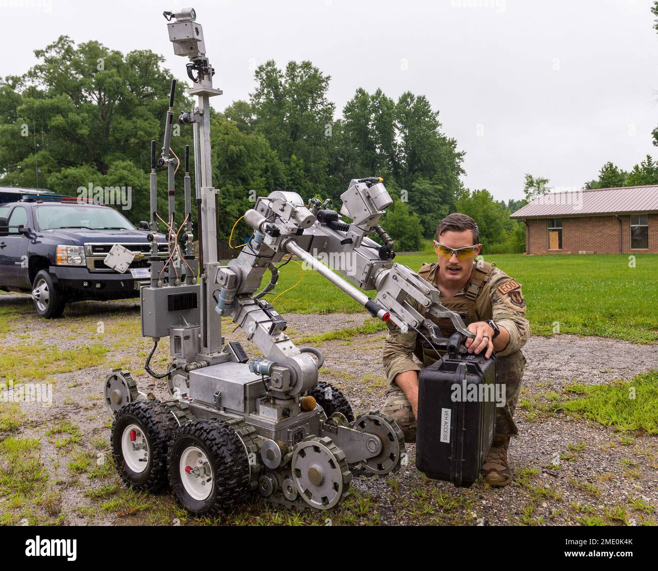 Staff. Sgt. Zachary Pennington, an explosive ordnance disposal ...