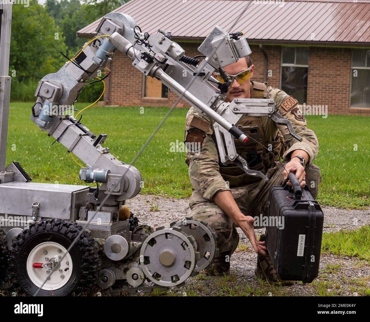 Staff. Sgt. Zachary Pennington, an explosive ordnance disposal ...