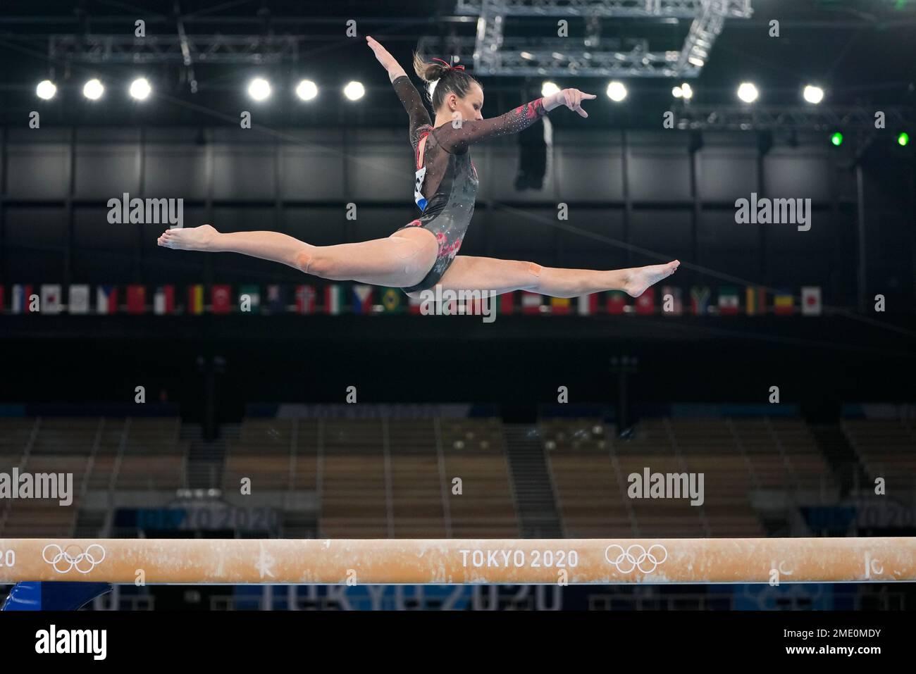 CORRECTS TO SHALLON OLSEN - Shallon Olsen, of Canada, performs on the ...