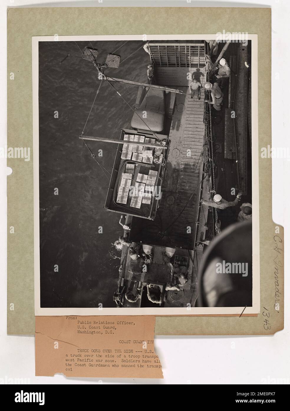 Wwii troop transport ship hi-res stock photography and images - Alamy