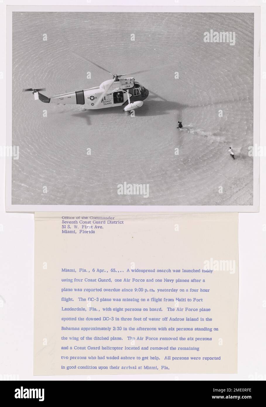 Removal of Survivors from Plane. This image depicts the removal of ...