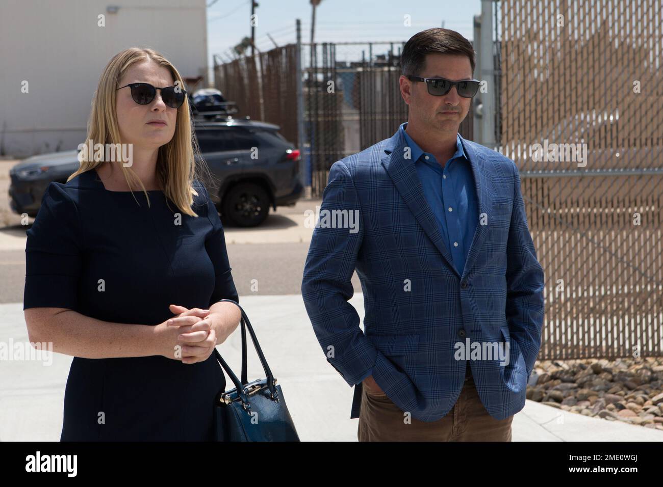 Assemblymember Chris Ward, representative for California's 78th District and Christy Holstege ...