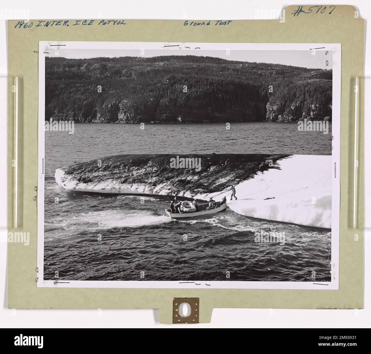 Lieutenant (jg) Thomas F. Budinger, part of the U.S. Coast Guard's Ice ...