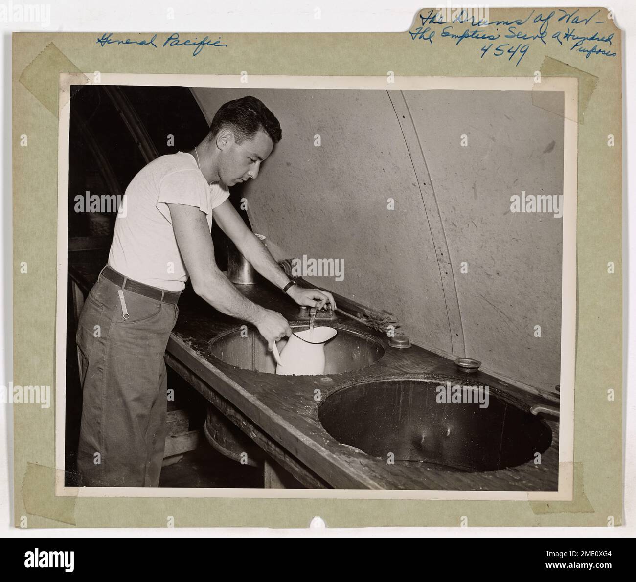 Empty oil drums are repurposed as makeshift sinks at a remote Coast ...
