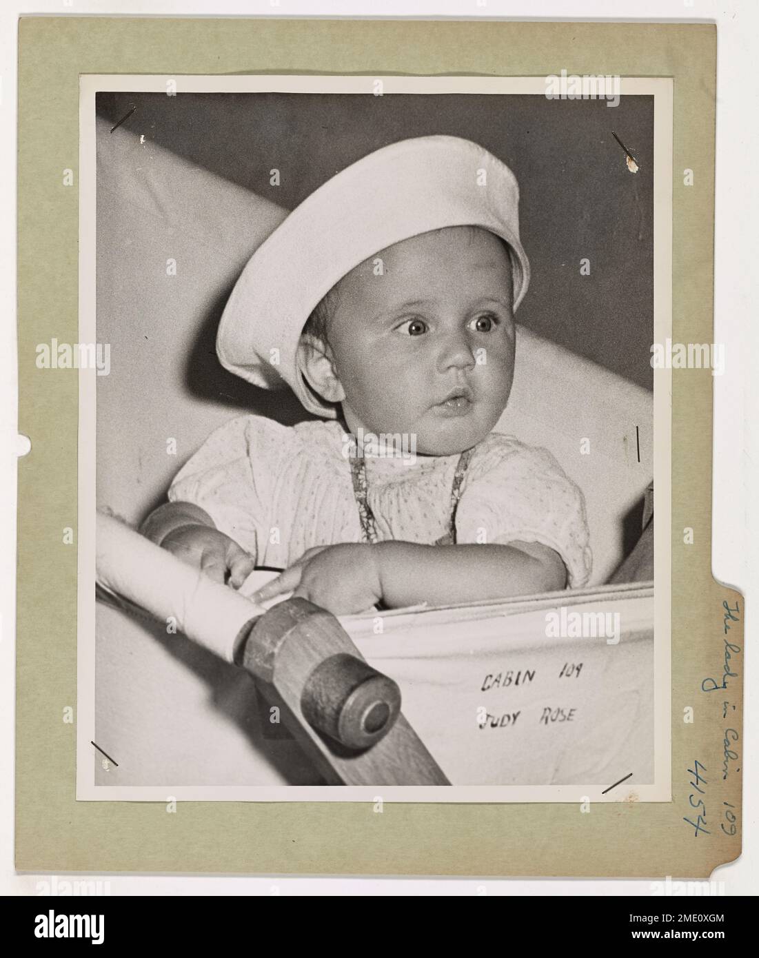 The Lady in Cabin 109. Away from the hazards of war, little Judy Rose ...