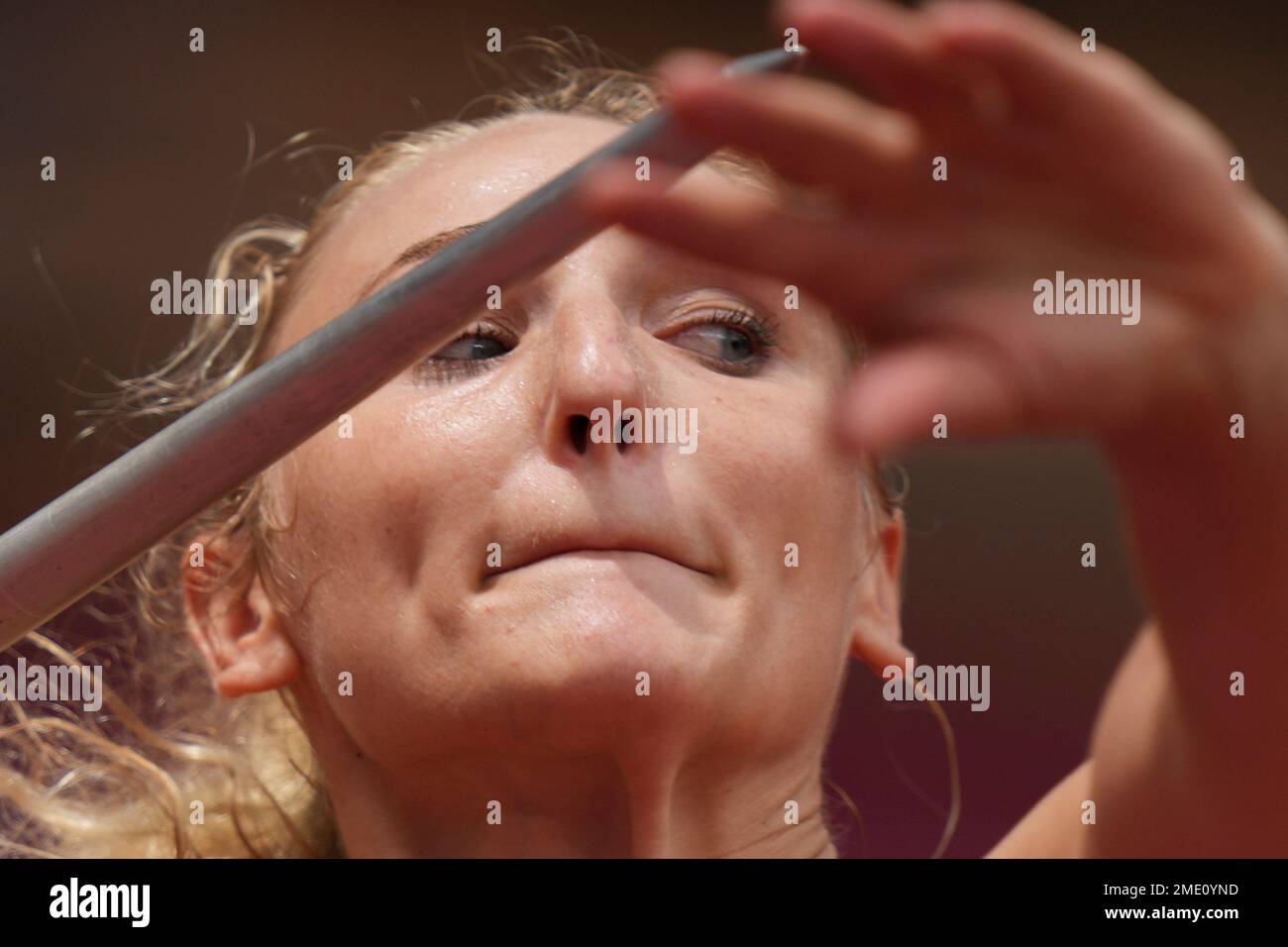 Maggie Malone, of the United States, competes in qualifications for the ...
