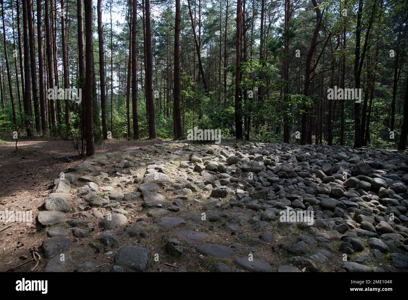Stone Cirle of Prehistoric Goth burial ground Rezerwat przyrody ...