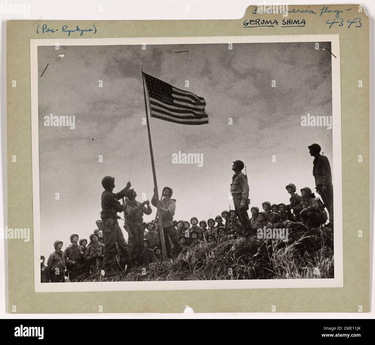 On Geruma Shima in the Keramas group of the Ryukyus, soldiers of the ...