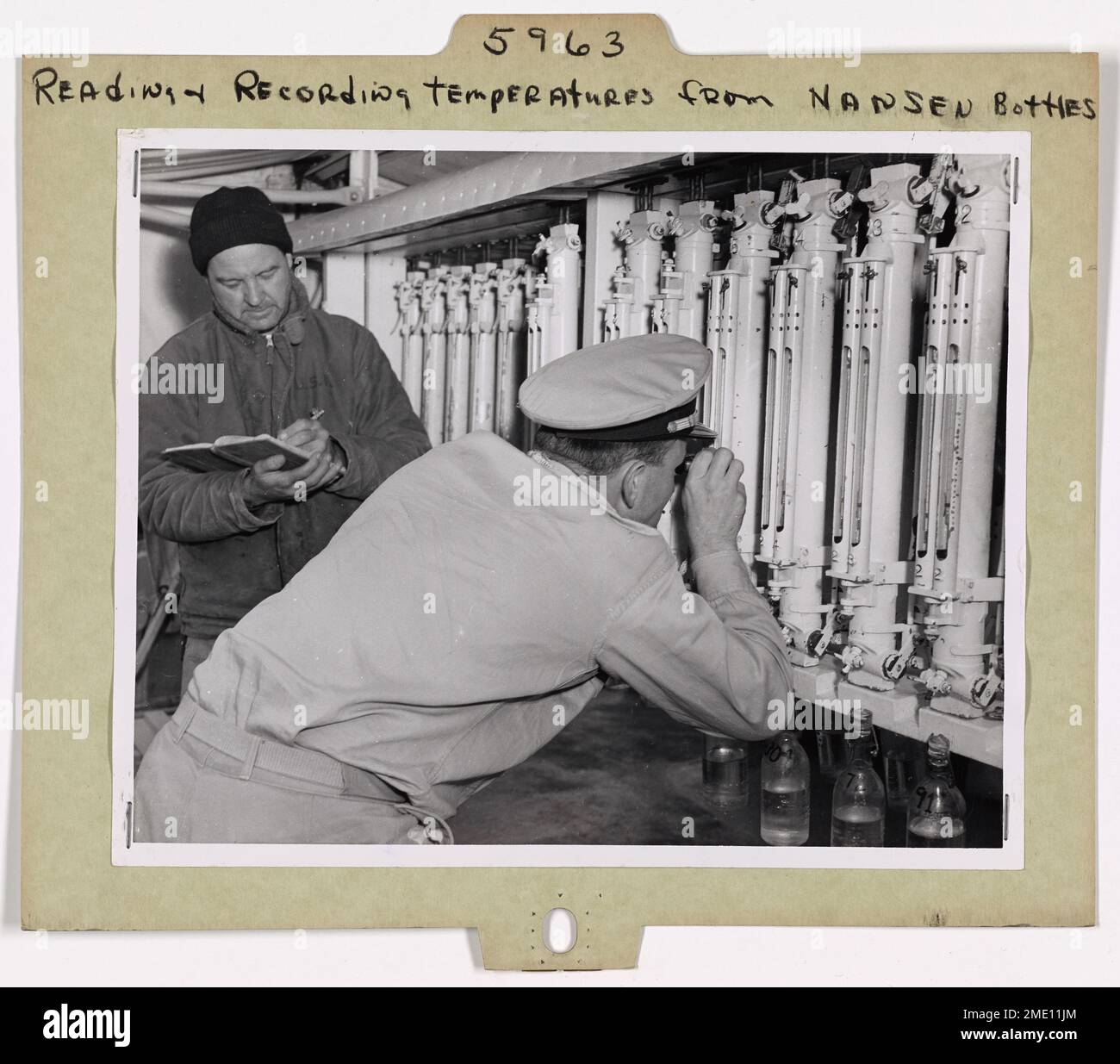 Nansen bottles hi-res stock photography and images - Alamy