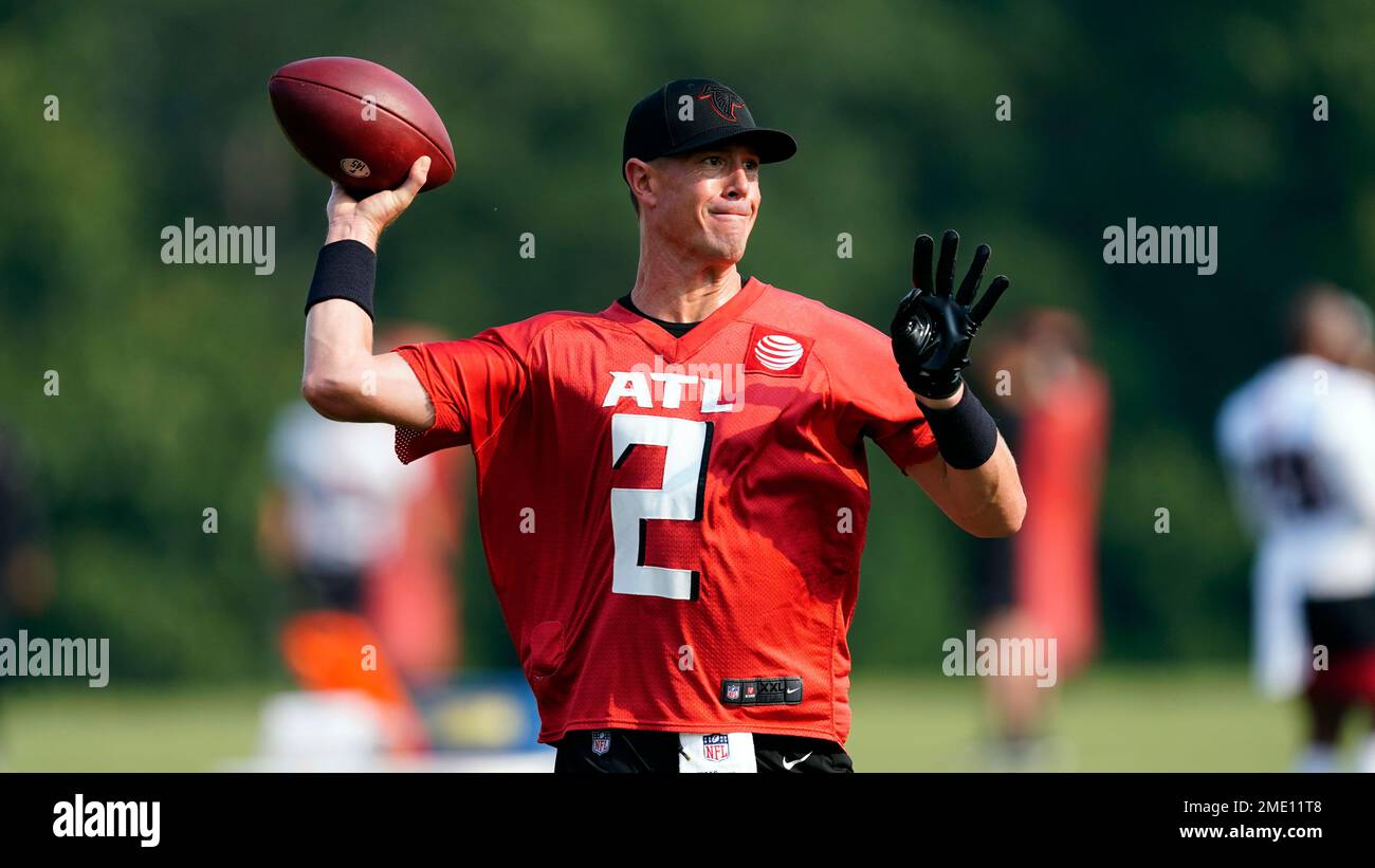 Atlanta Falcons quarterback Matt Ryan is shown during their NFL ...