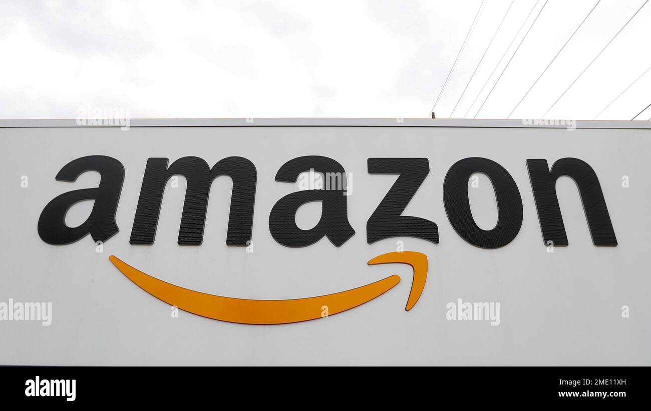 FILE - The Amazon DTW1 fulfillment center is shown in Romulus, Mich ...