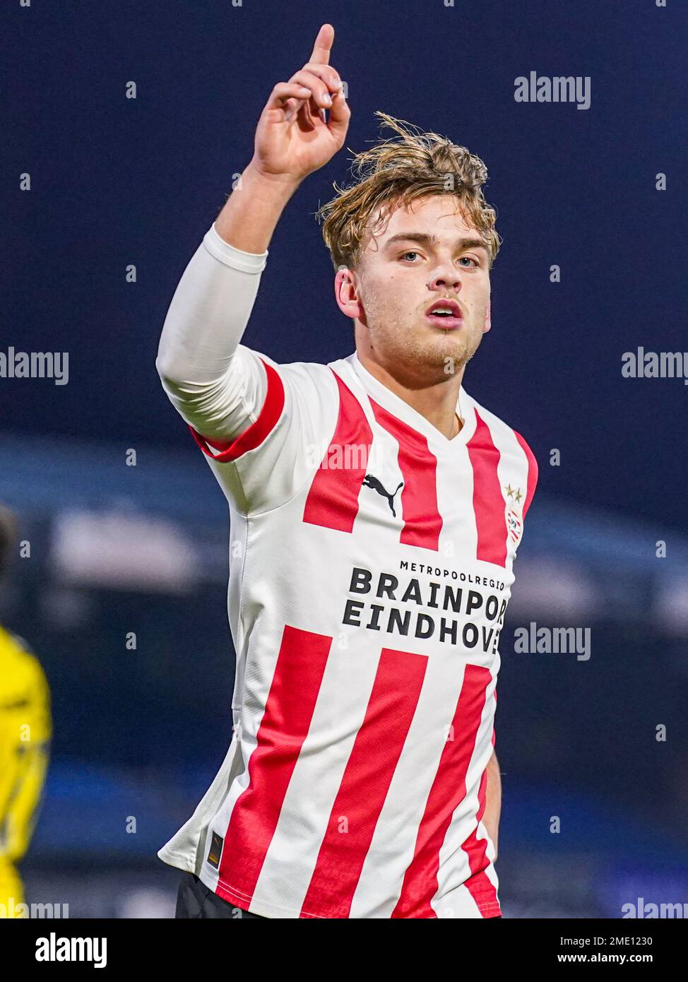 EINDHOVEN, NETHERLANDS - JANUARY 23: Jason van Duiven of PSV U23 ...