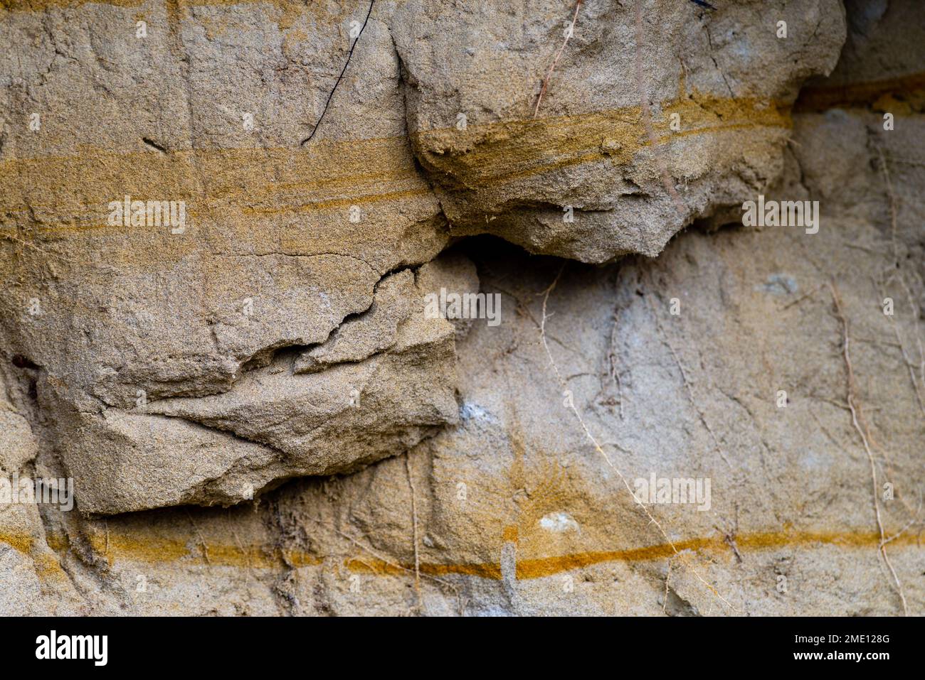 texture of natural sand stone for background Rock formations slice of ...
