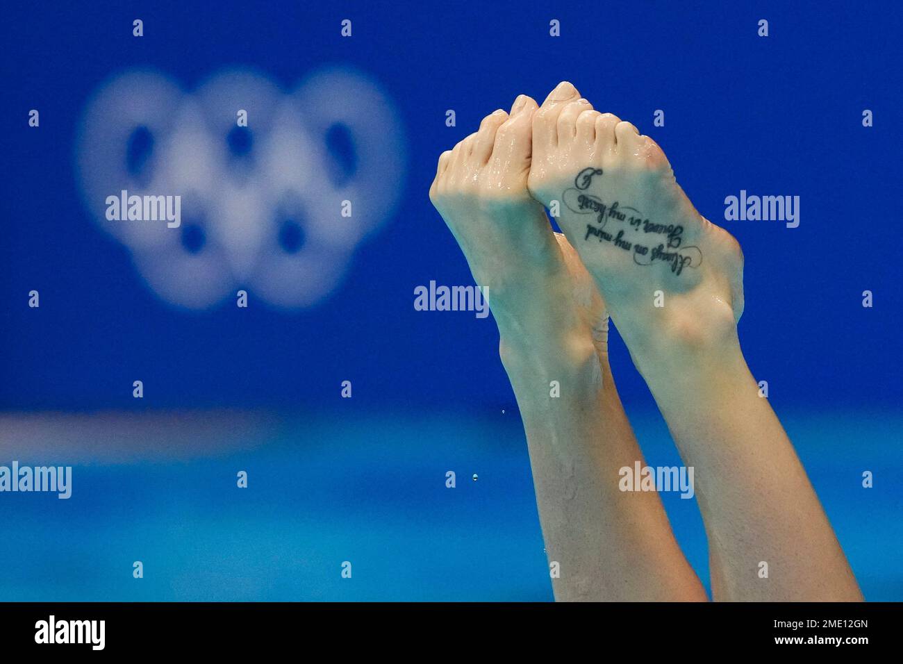 Clarissa Johnston and Laura Strugnell of South Africa compete in the ...