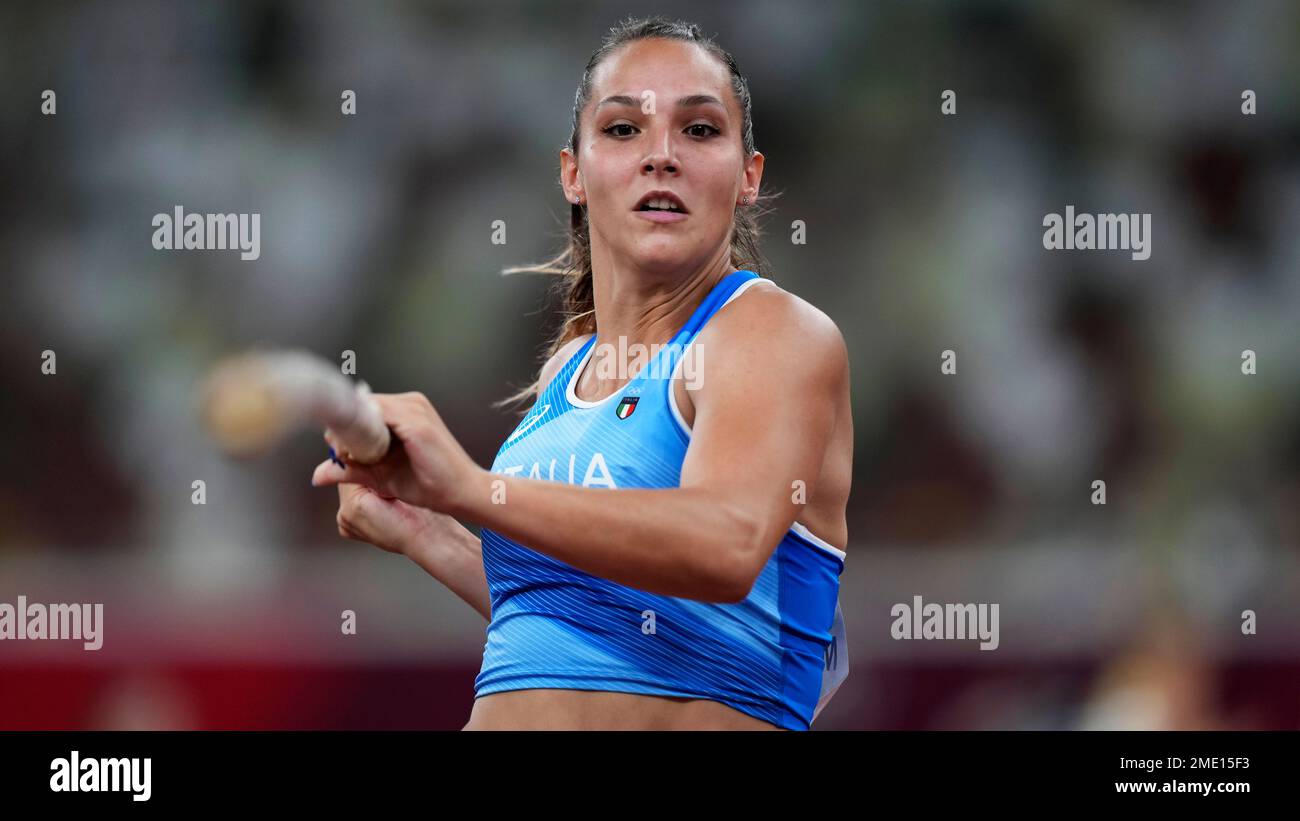 Elisa Molinarolo, of Italy, competes in qualifications for the women's ...
