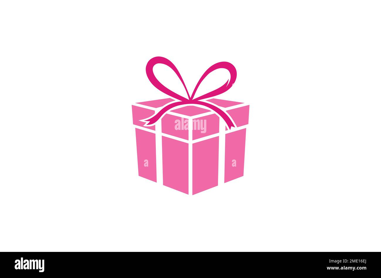 Gift Box logo Vector Symbol Design Illustration Stock Vector Image ...